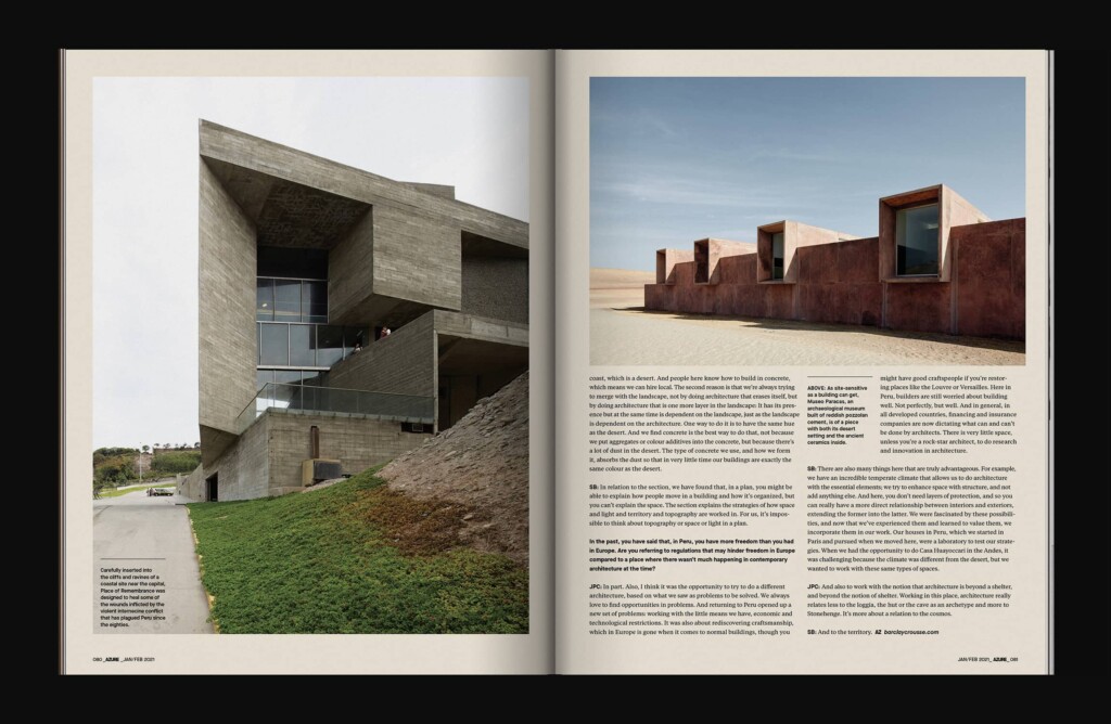 Studio Cristian Ordóñez — Azure Magazine